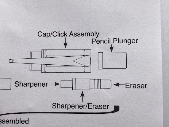 Mechanical Pencil Parts Diagram