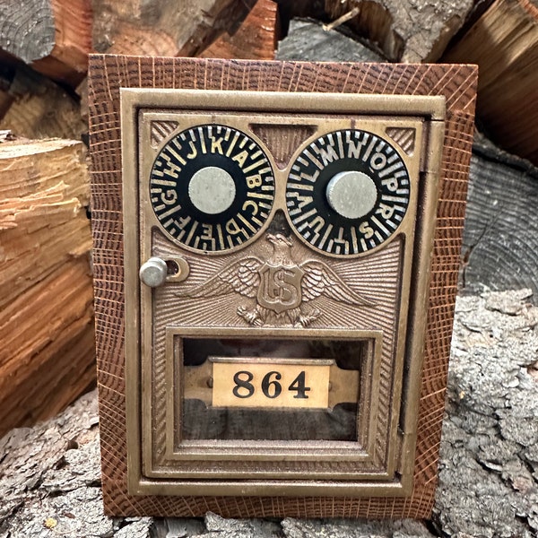 Post Office Box Bank Coin Slot - Etsy