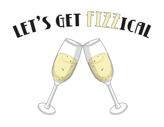 Let's Get Fizzical Digital Download Bachelorette Party - Etsy