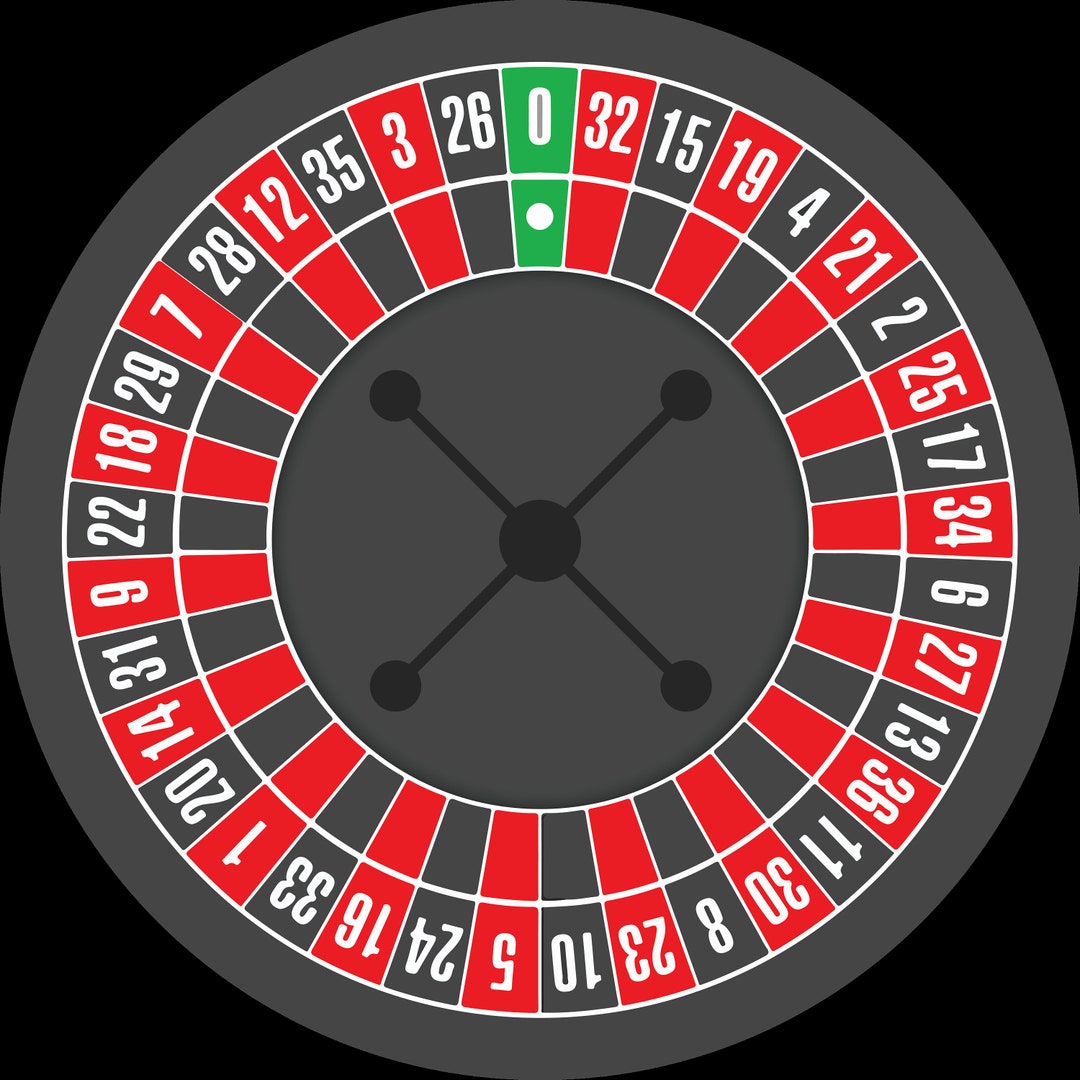 Casino Roulette Wheel Design: Vegas Party Digital Download - Etsy UK