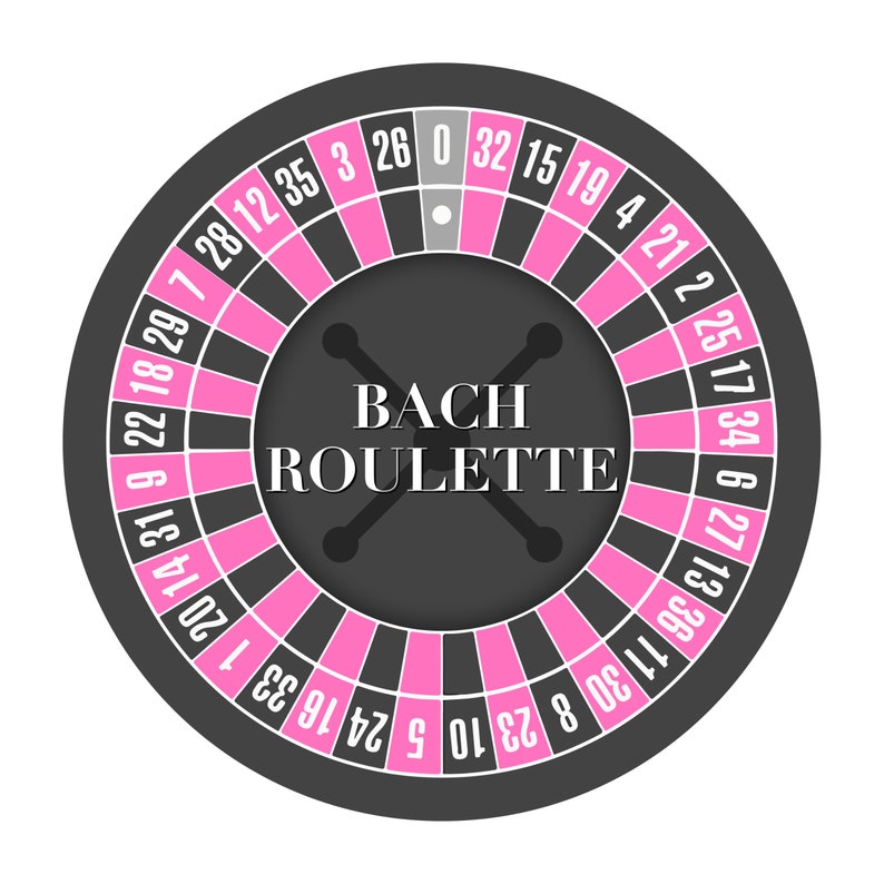Bach-roulette - Pink - Bachelorette Party, Las Vegas, Casino Theme ...