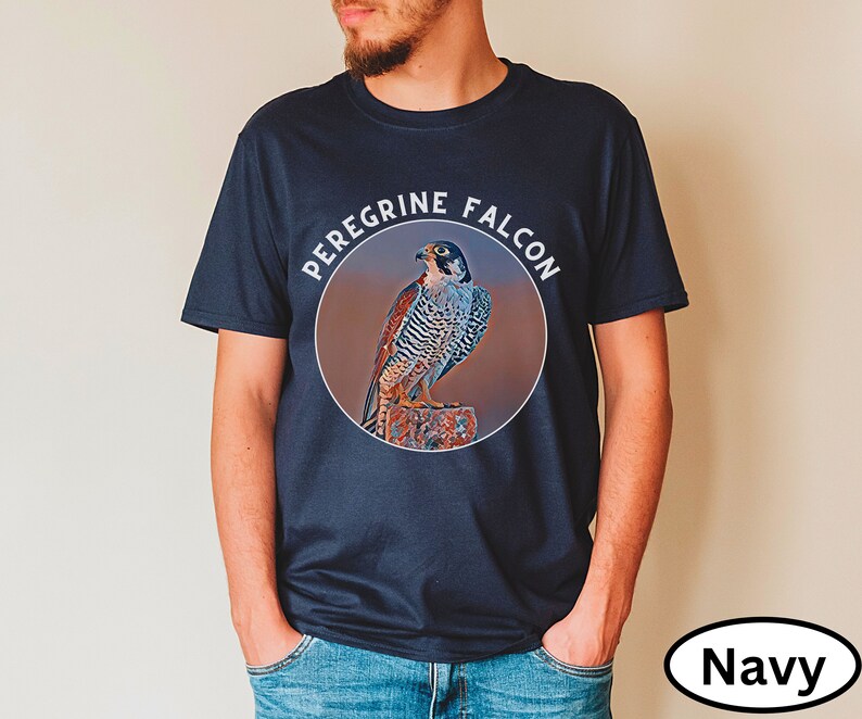 Peregrine Falcon Shirt Falcon Tshirt Birdwatching T-shirts - Etsy