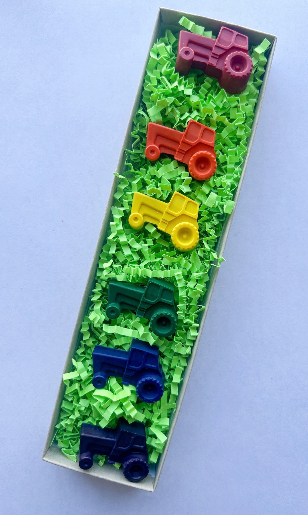 READY TO SHIP | Tractor Crayons | Tractor Gifts for Kids | Tractor ...