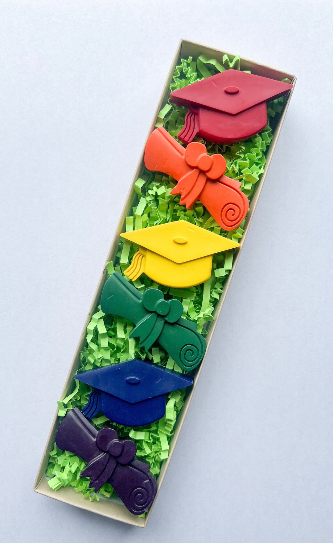 Graduation Crayons Graduation Party Favors Cap and Diploma Crayons Pre ...