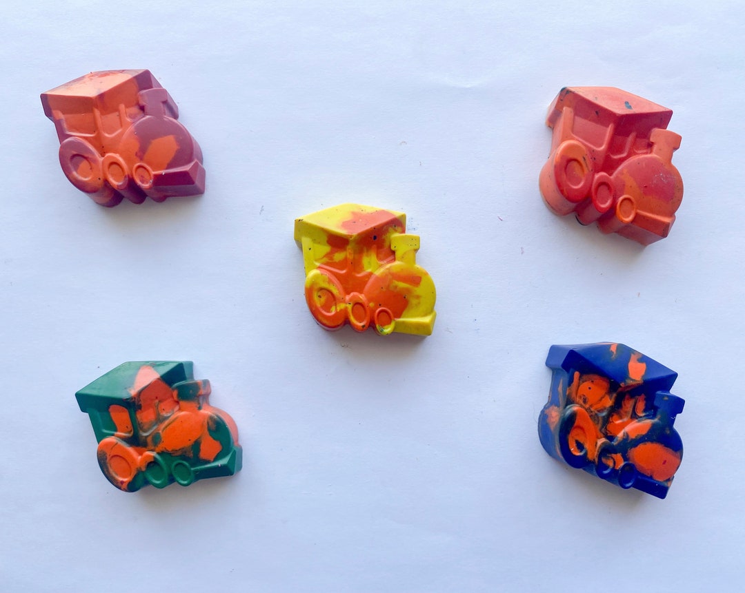 Train Crayons Train Party Favors Kid's Train Crayons Stocking Stuffers ...