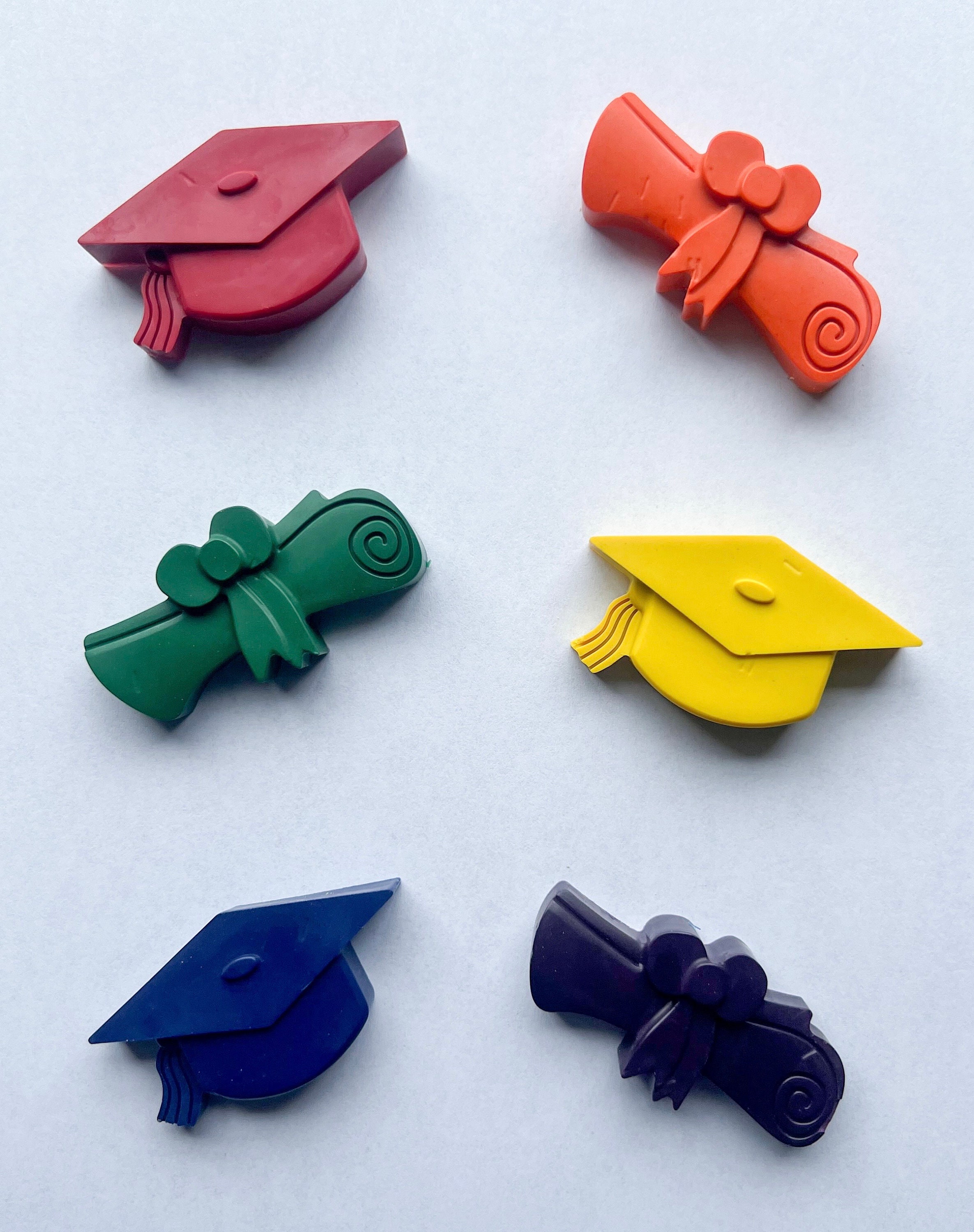 Graduation Crayons Graduation Party Favors Cap and Diploma Crayons Pre ...