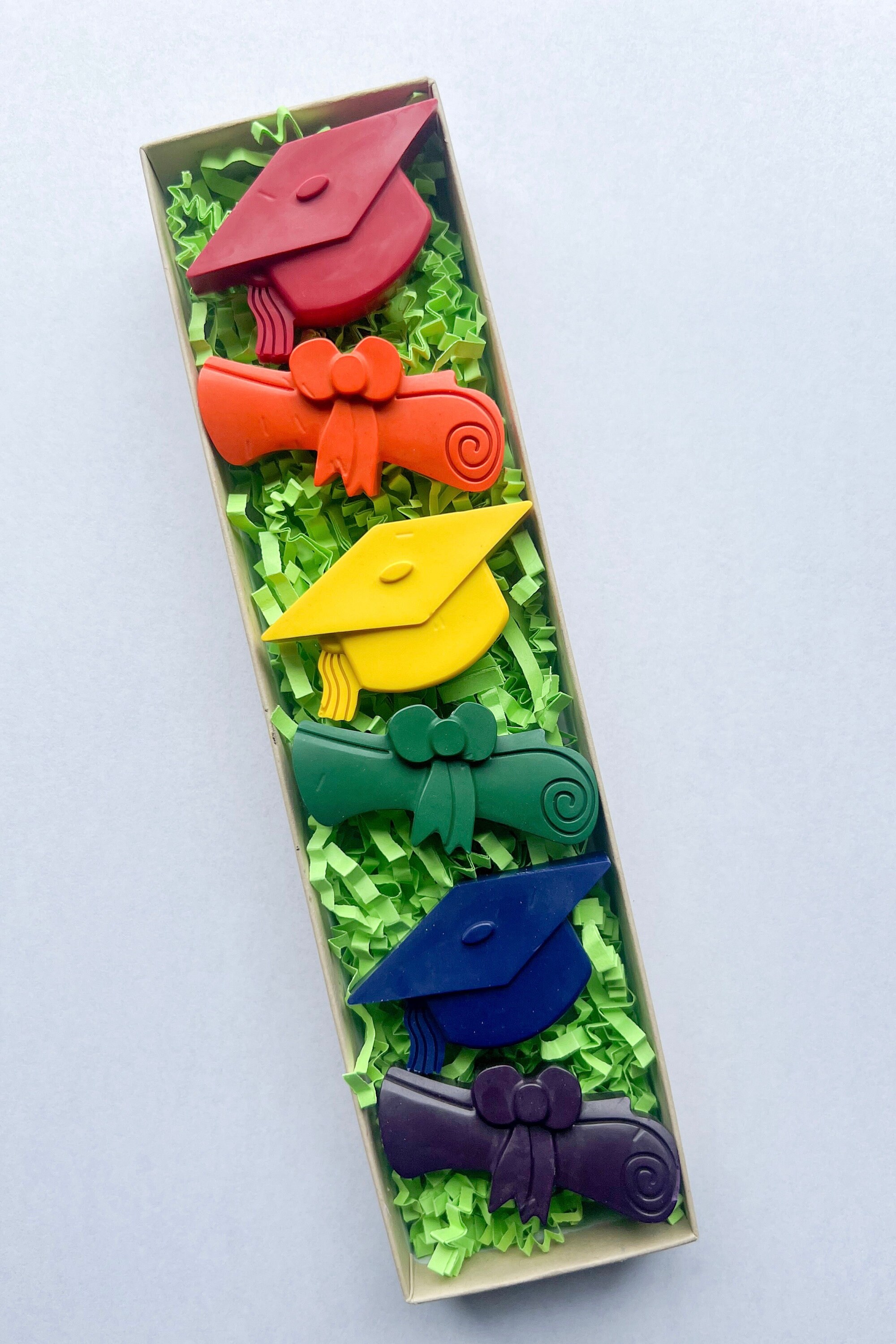 Graduation Crayons Graduation Party Favors Cap and Diploma Crayons Pre ...