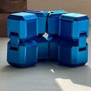 3D Printed Infinity Cube - Etsy