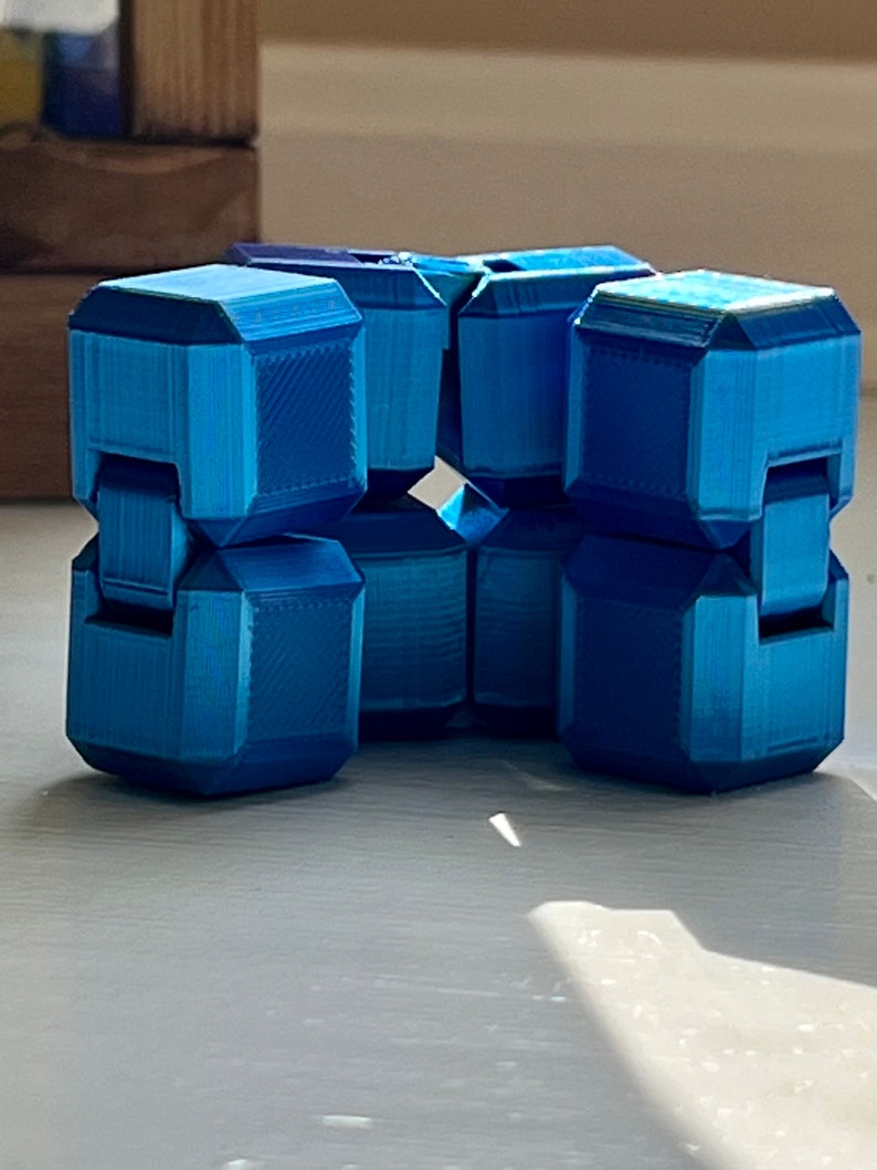 3D Printed Infinity Cube - Etsy