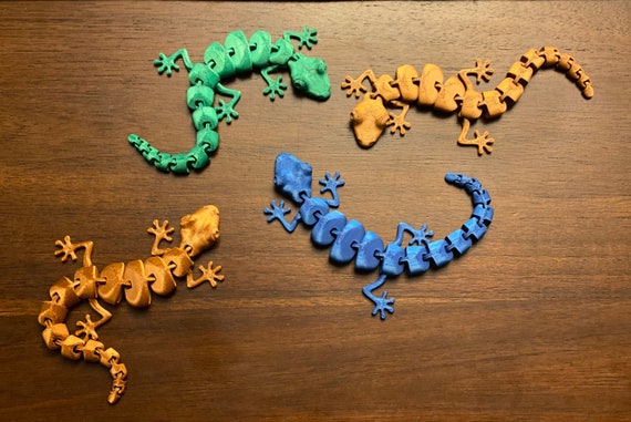 3D Printed Lizard | Etsy