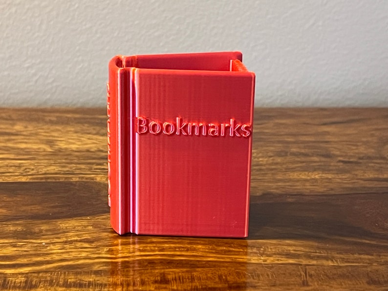 3D Printed Bookmark Holder - Etsy
