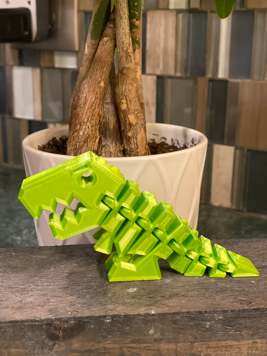 3D Printed Flexi Rex - Etsy