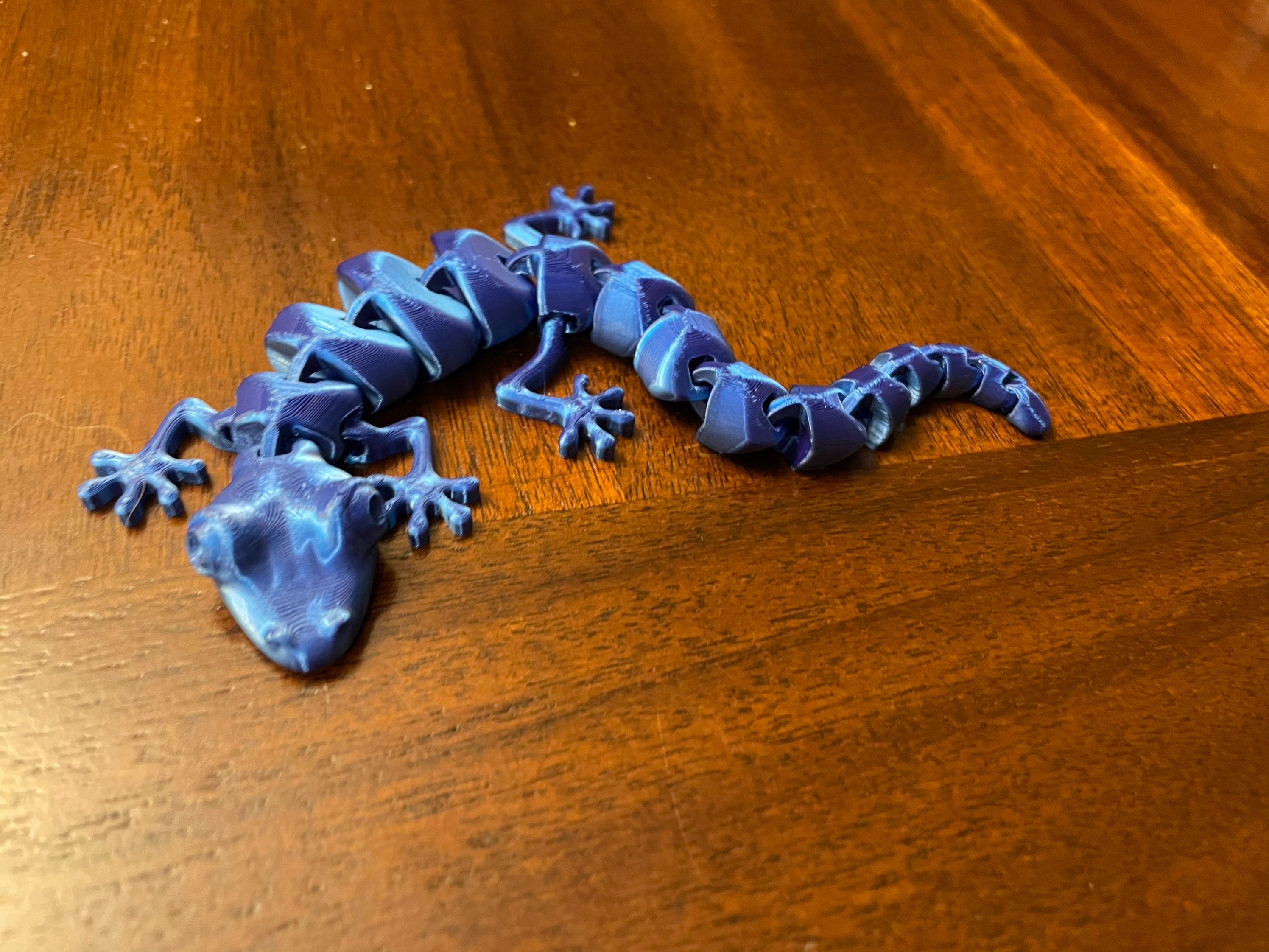 3D Printed Lizard - Etsy