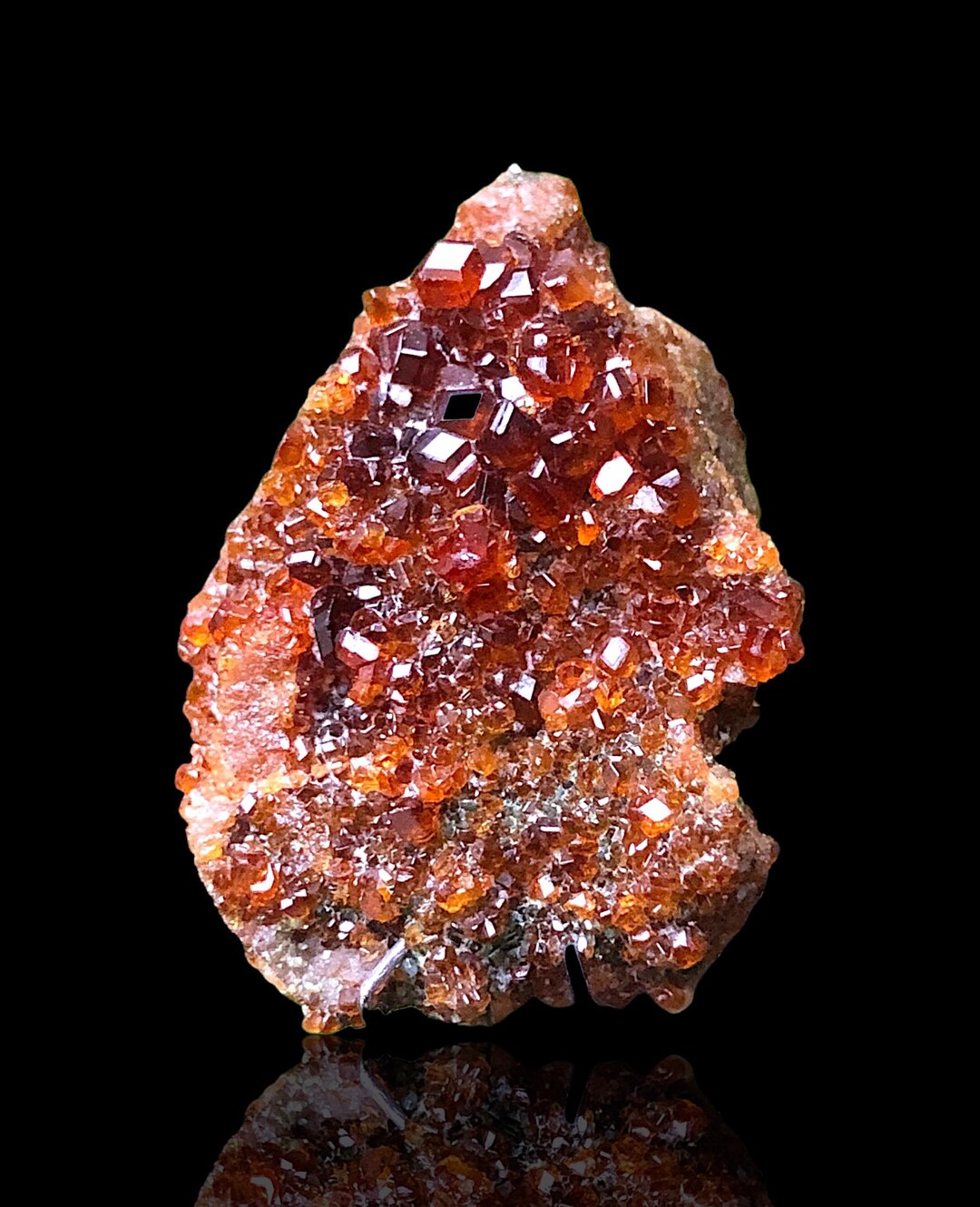 5.70 Gram Beautiful Thumbnail Size Cute Bunch of Spessartite Garnet ...