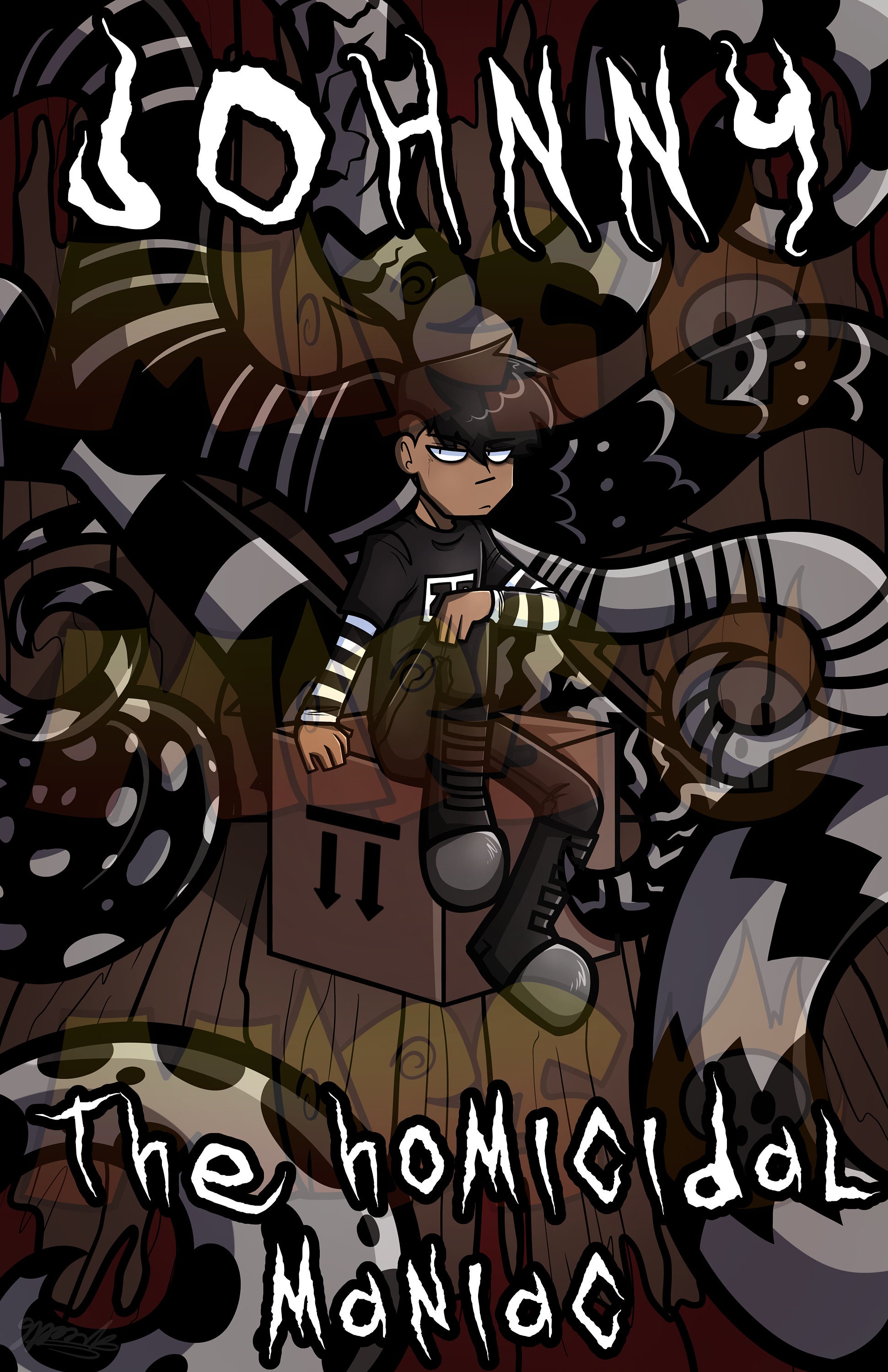 Johnny The Homicidal Maniac Fan Art