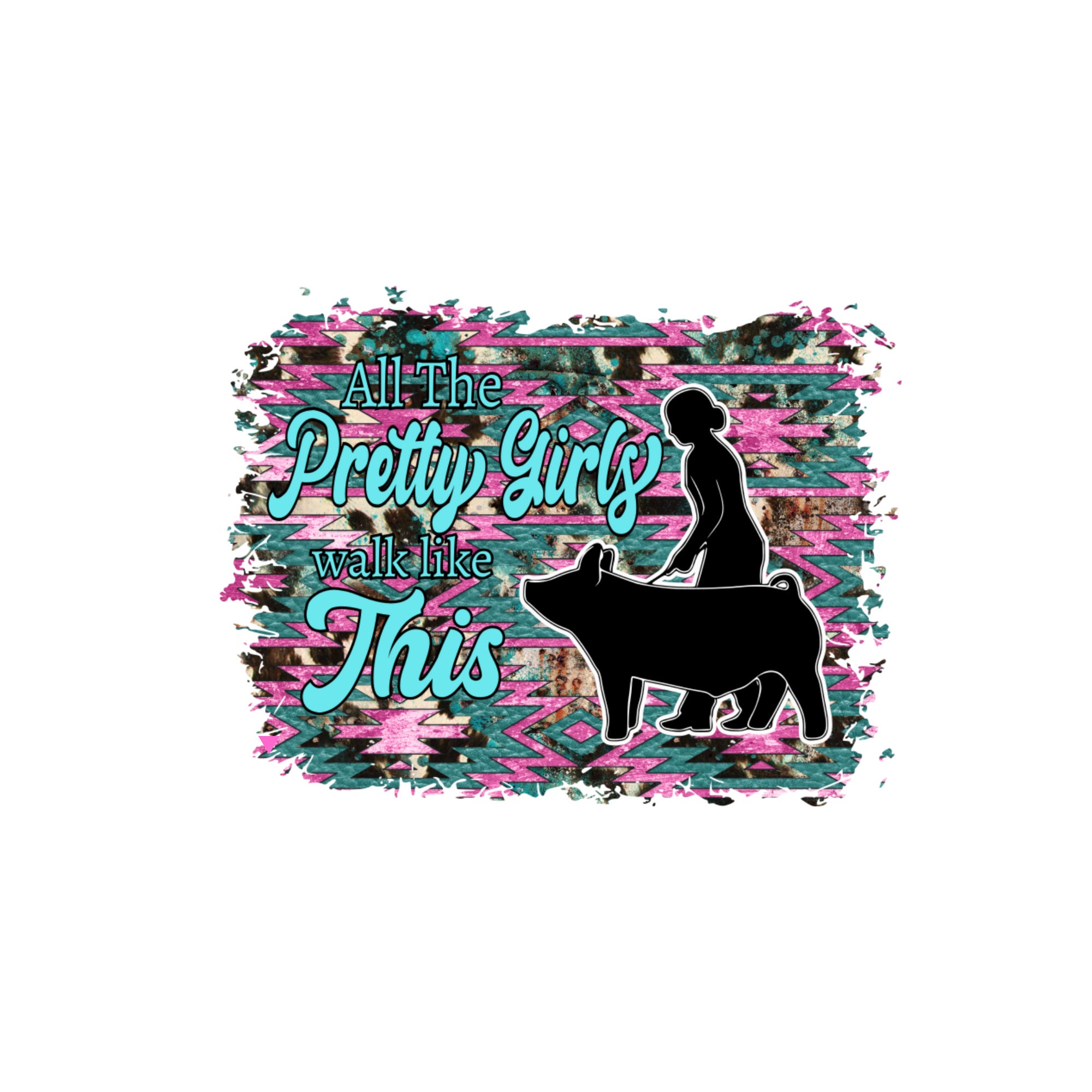 Livestock Pig Show Pretty Girls Png - Etsy
