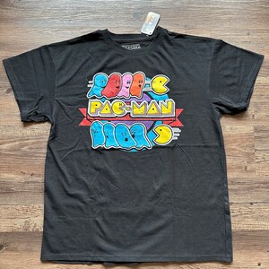 Pac-man Vintage Style Graphic T-shirt - Etsy