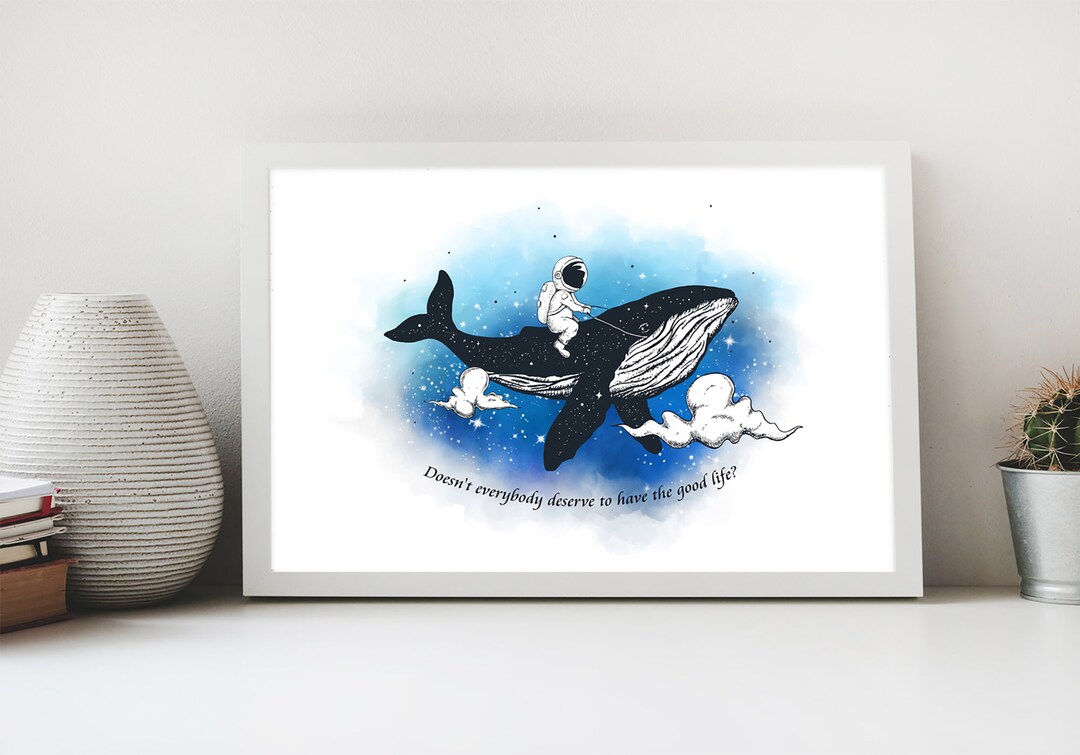 The Good Life, Abstract Children's Art - Etsy