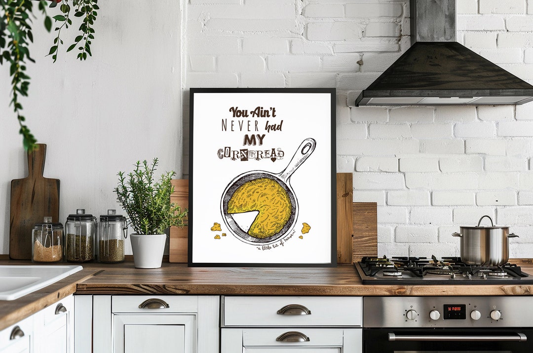Cornbread Art Print - Etsy