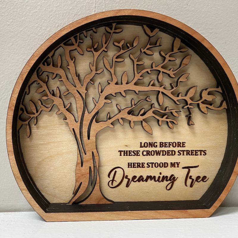 Dreaming Tree Svg - Etsy