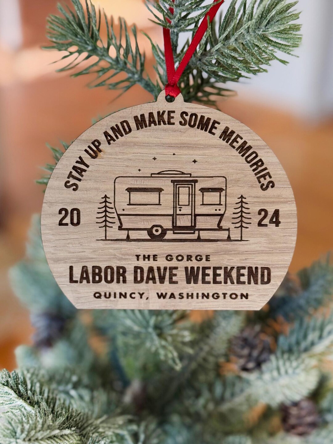 Labor Dave Weekend the Gorge 2024 Wood Ornament - Etsy