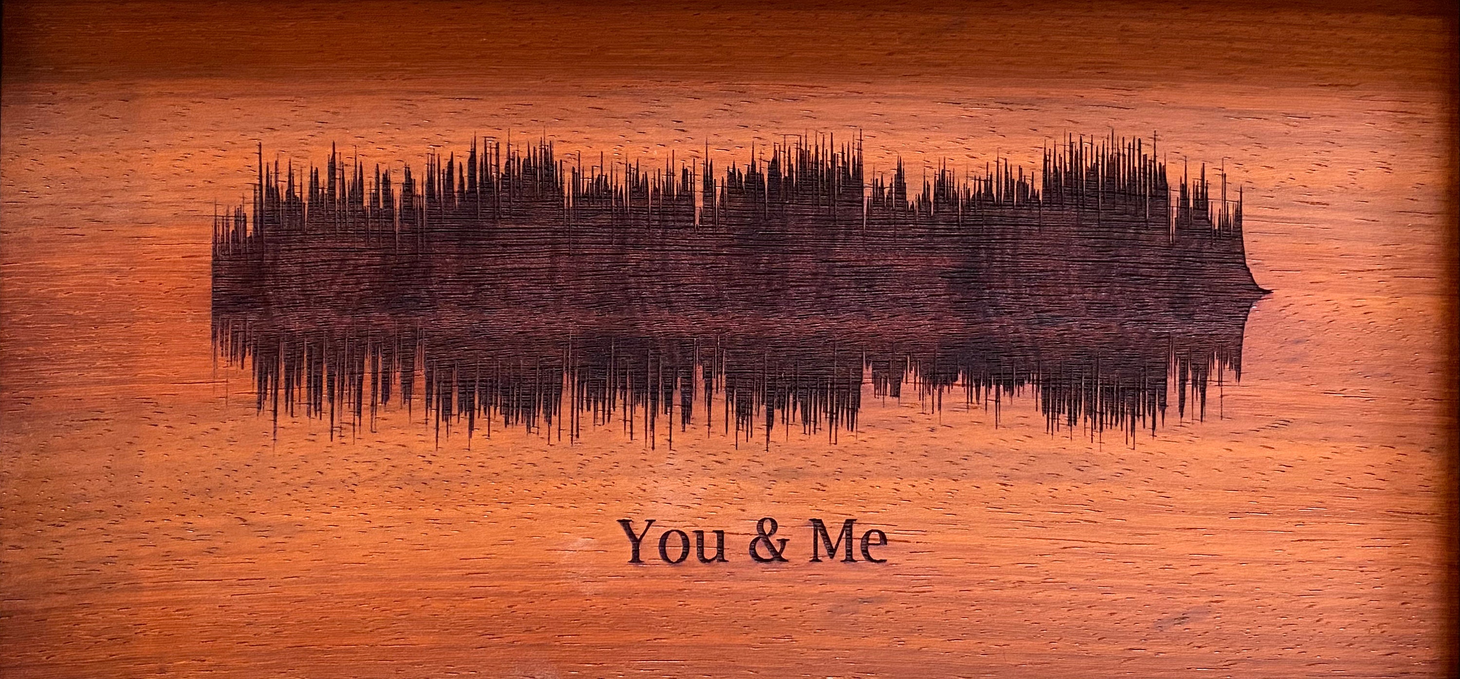 Build Your Own, Custom Wood Framed Sound Wave Art - Etsy