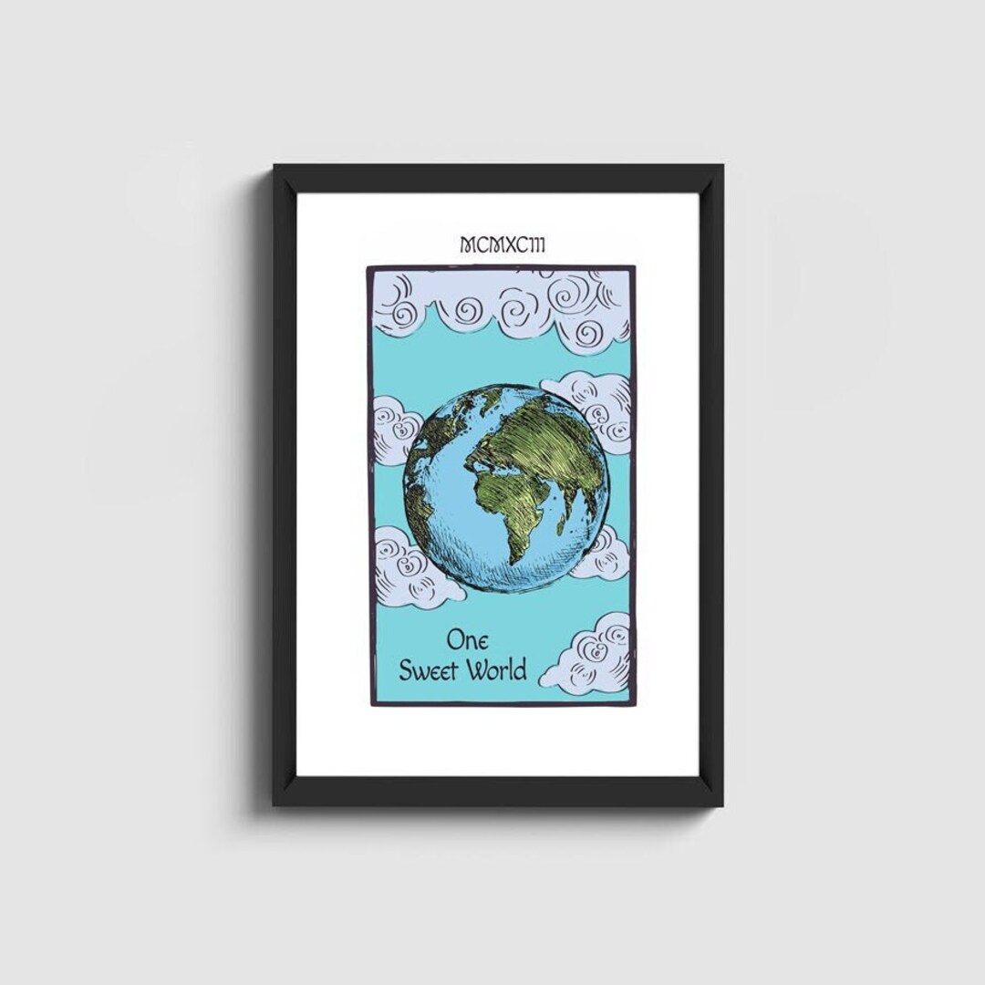 Tarot Cards Series "one Sweet World" Fine Art Print - Etsy