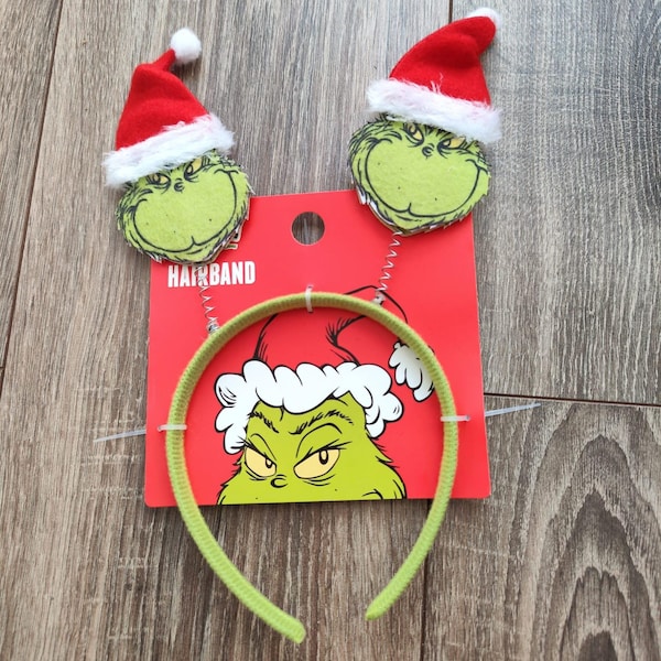 Grinch Headband - Etsy