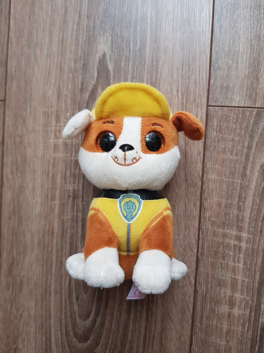 Rubble the Paw Patrol Dog Ty Beanie Boos Plush Dog Soft Toy Spin Master ...