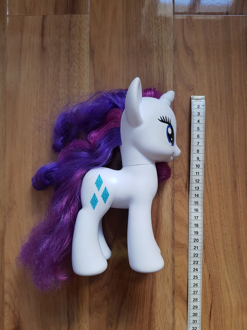 My Little Pony MLP Toy Unicorn Rarity Purple White Diamonds C-029A ...