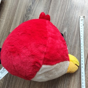 Angry Birds Red J. Bird Plush Cardinal Rovio TCC Global Vintage Soft ...