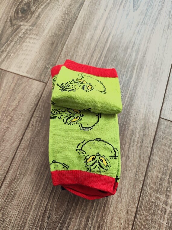 Dr Seuss The Grinch Socks 3 Pack Merry Grinchmas Chri… - Gem