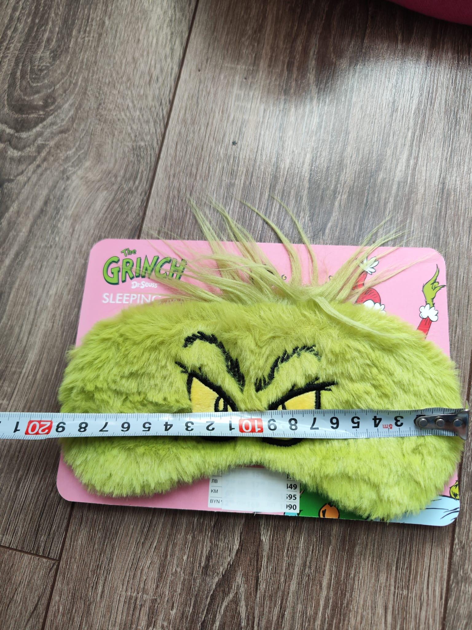 The Grinch Dr. Seuss Green Eye Mask Sleeping Mask Travel Mask Sleep ...