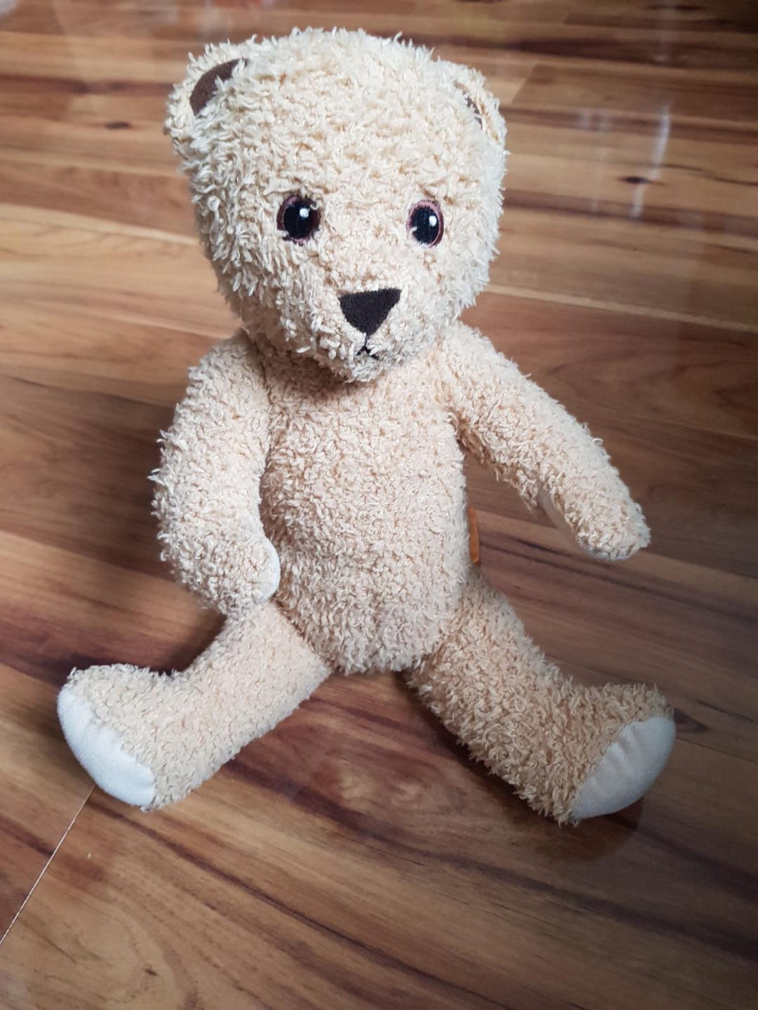 IKEA Brumma Teddy Bear Vintage Old Brown Jointed Stuffed Soft Toy ...