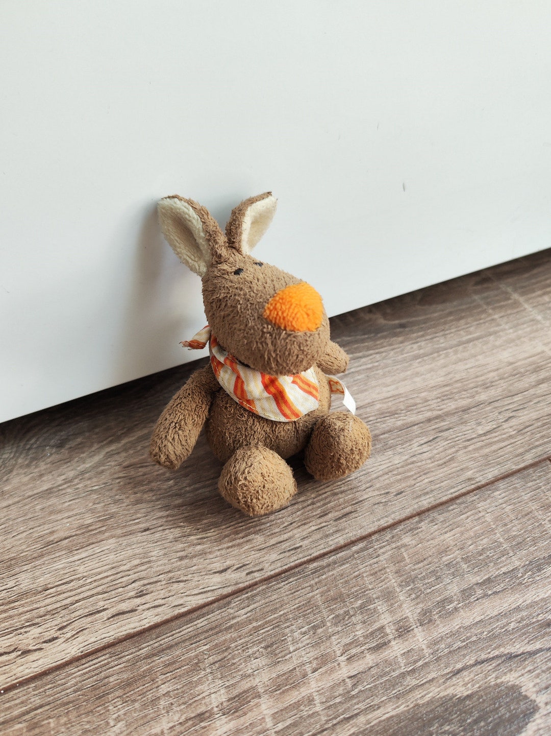 Nici Germany Plush Rabbit Chester Tan Brown Orange Bunny Soft Toy Very ...