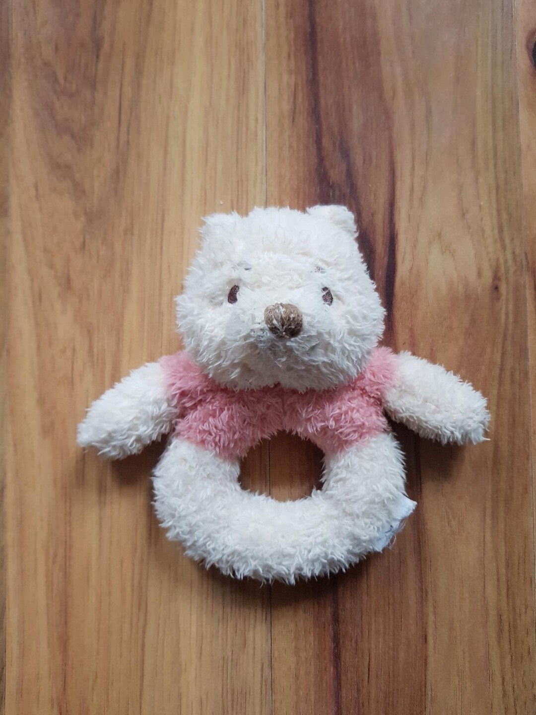 Winnie the Pooh Plush Rattle Ring Disney Baby at Primark Rare Soft Toy ...