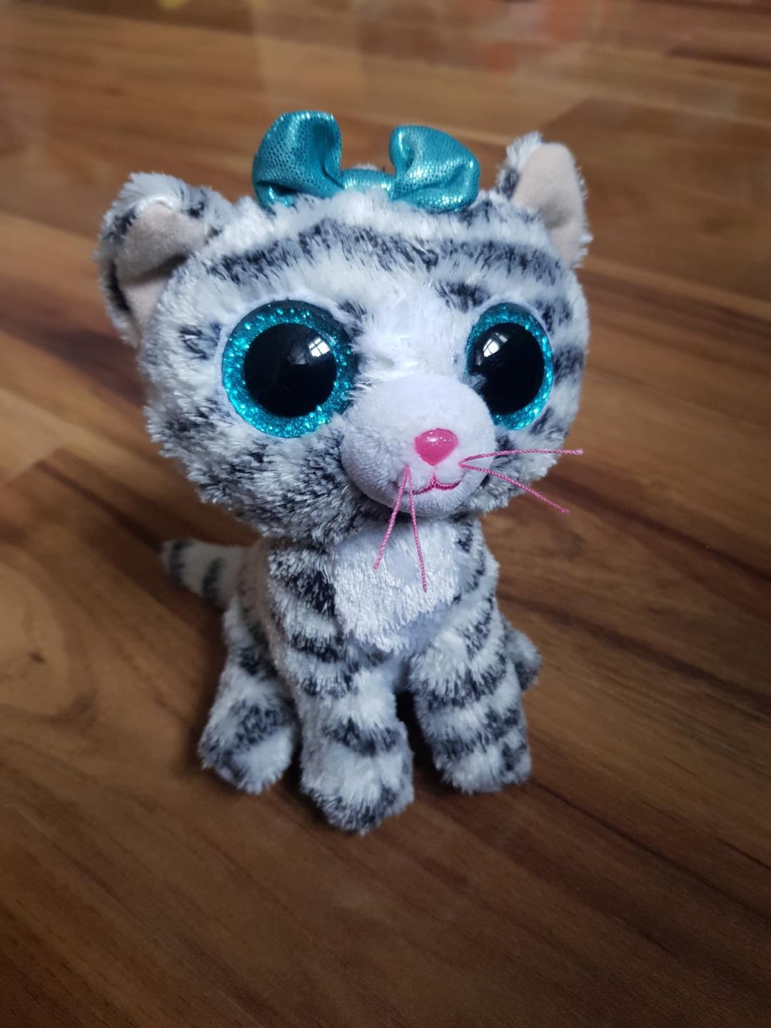 TY Beanie Boo Quinn the Tabby Cat Rare Claire's Exclusive Vintage ...