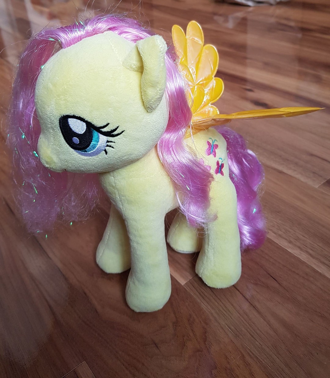 My Little Pony Plush Toy Fluttershy Ty Sparkle Soft Animal Figure Big ...