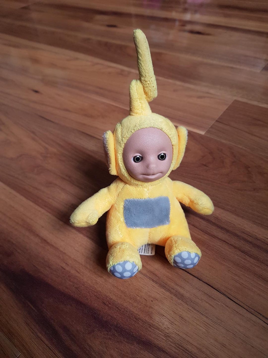 Teletubbies Laa Laa Yellow Sitting Soft Plush Toy Character Options ...