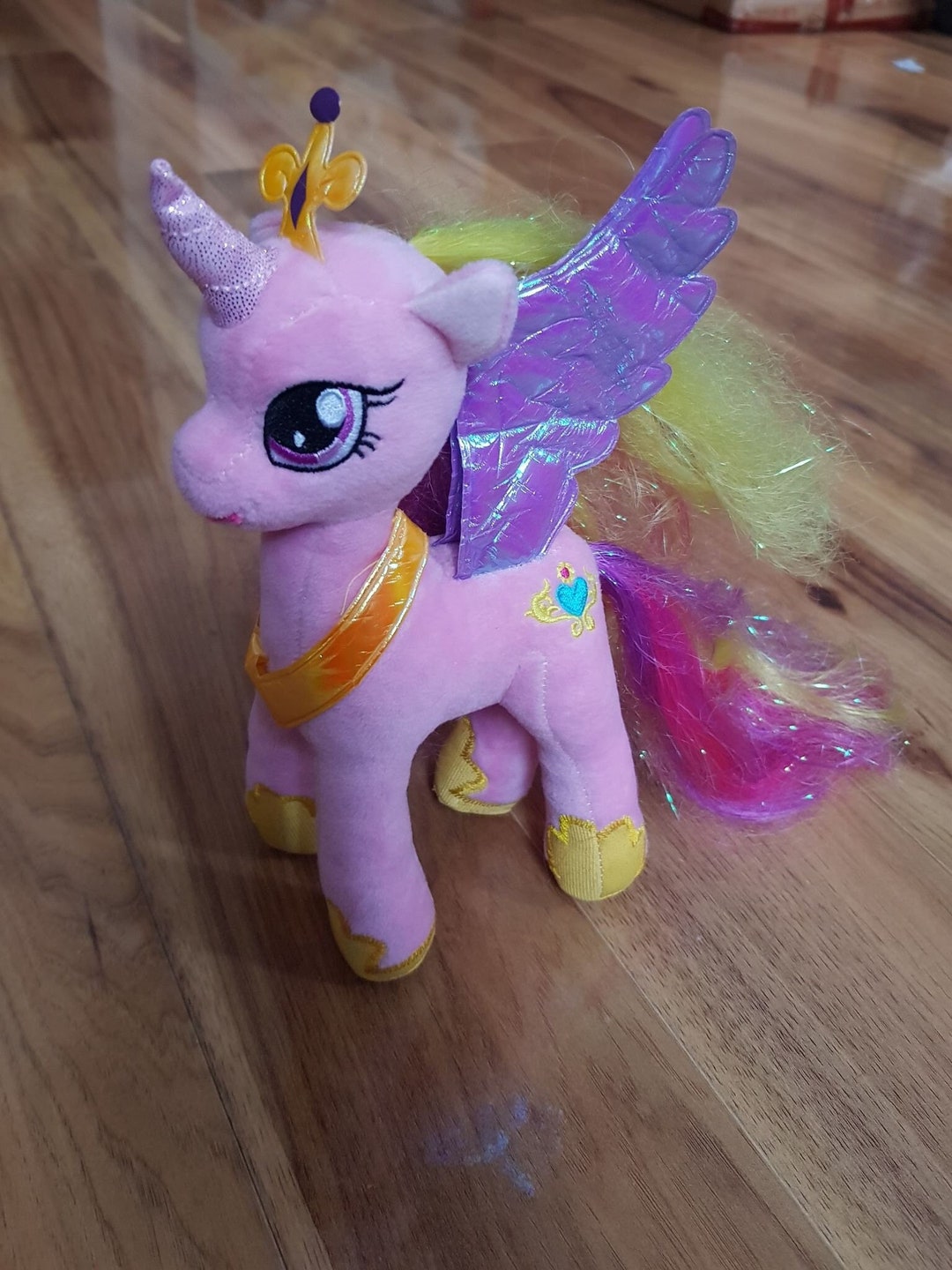 Ty Sparkle Princess Cadance Plush Toy Stuffed Toy Unicorn MLP My Little ...