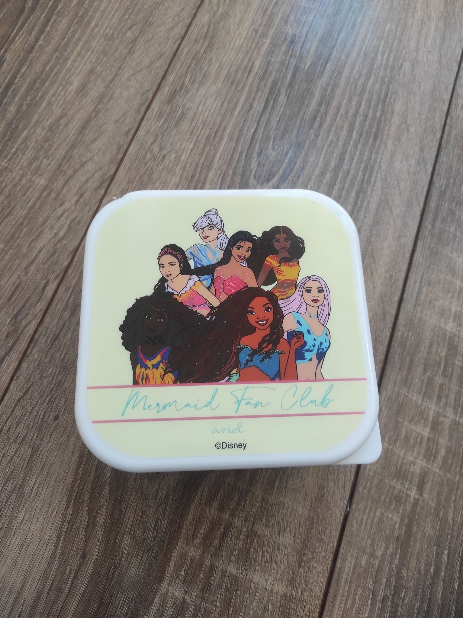 Disney the Little Mermaid Live Action Lunch Snack Container Set of 3 ...