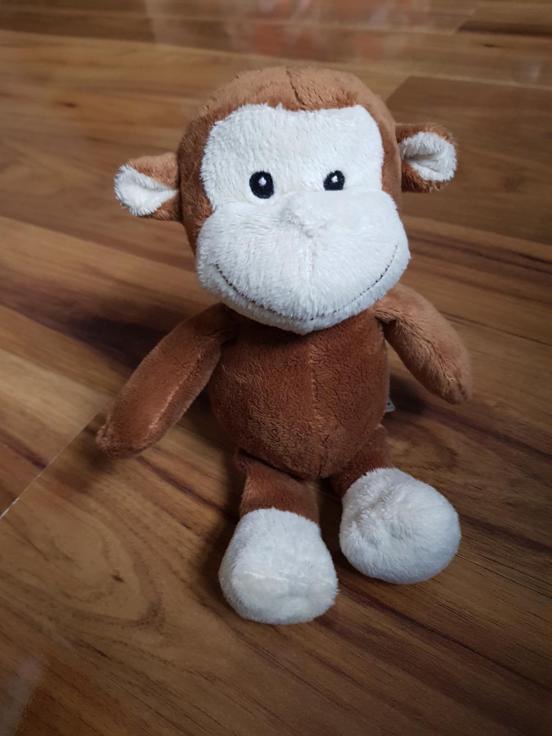 Kinder Ferrero Brown Monkey Anton Stuffed Animal Plush Very Rare Toy ...