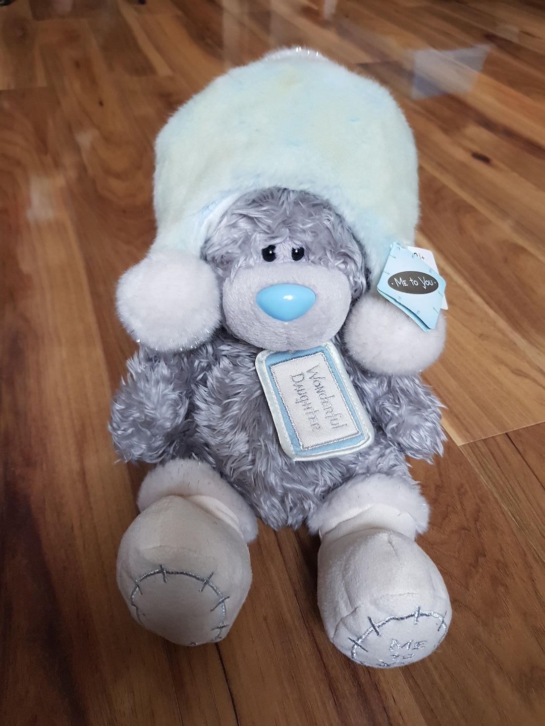 Me to You Tatty Teddy Bear Soft Toy Winter Hat Boots Wonderful Daughter ...