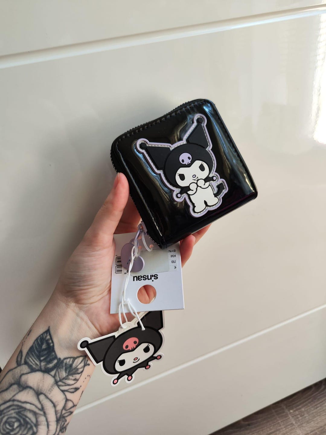 Kuromi Coin Purse Wallet Black Sinsay NWT New With Tags Cute Sanrio ...