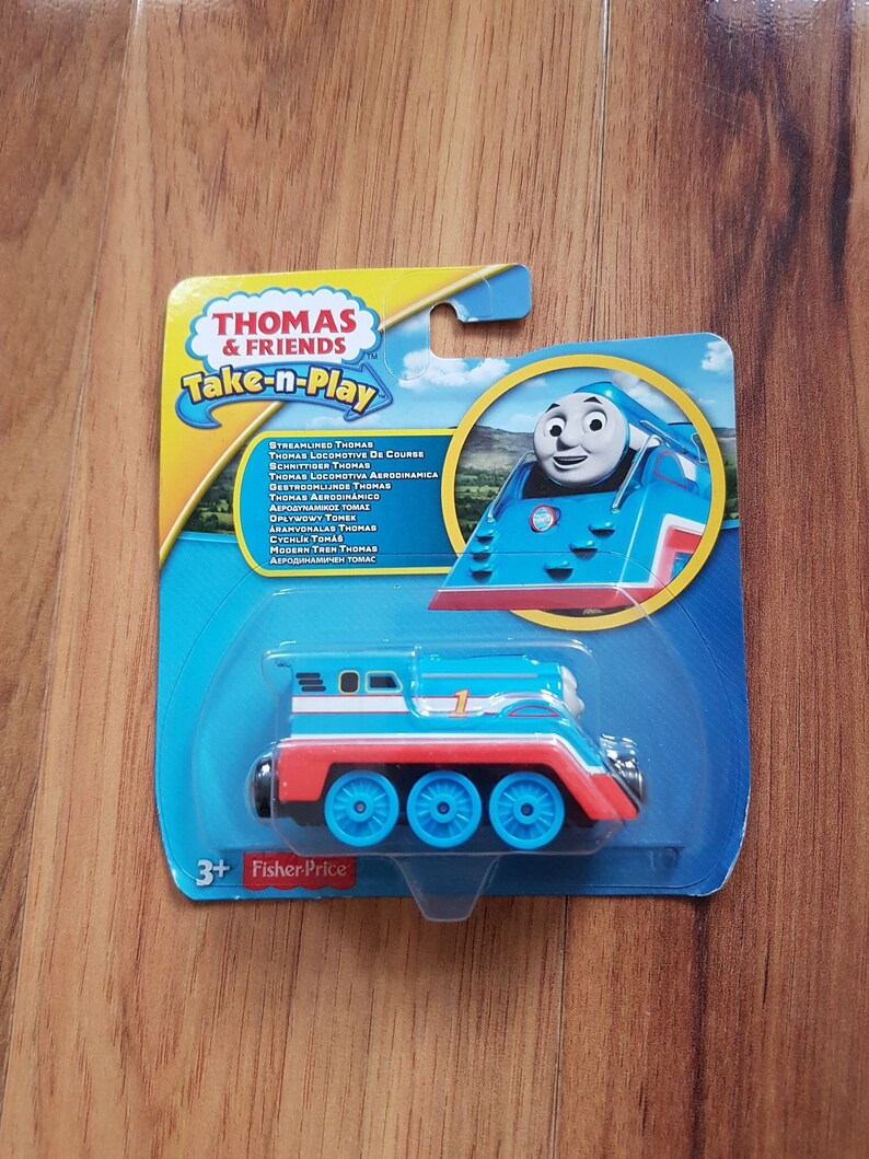 Thomas & Friends Diecast Streamlined Thomas Take-n-play Train Tank New ...