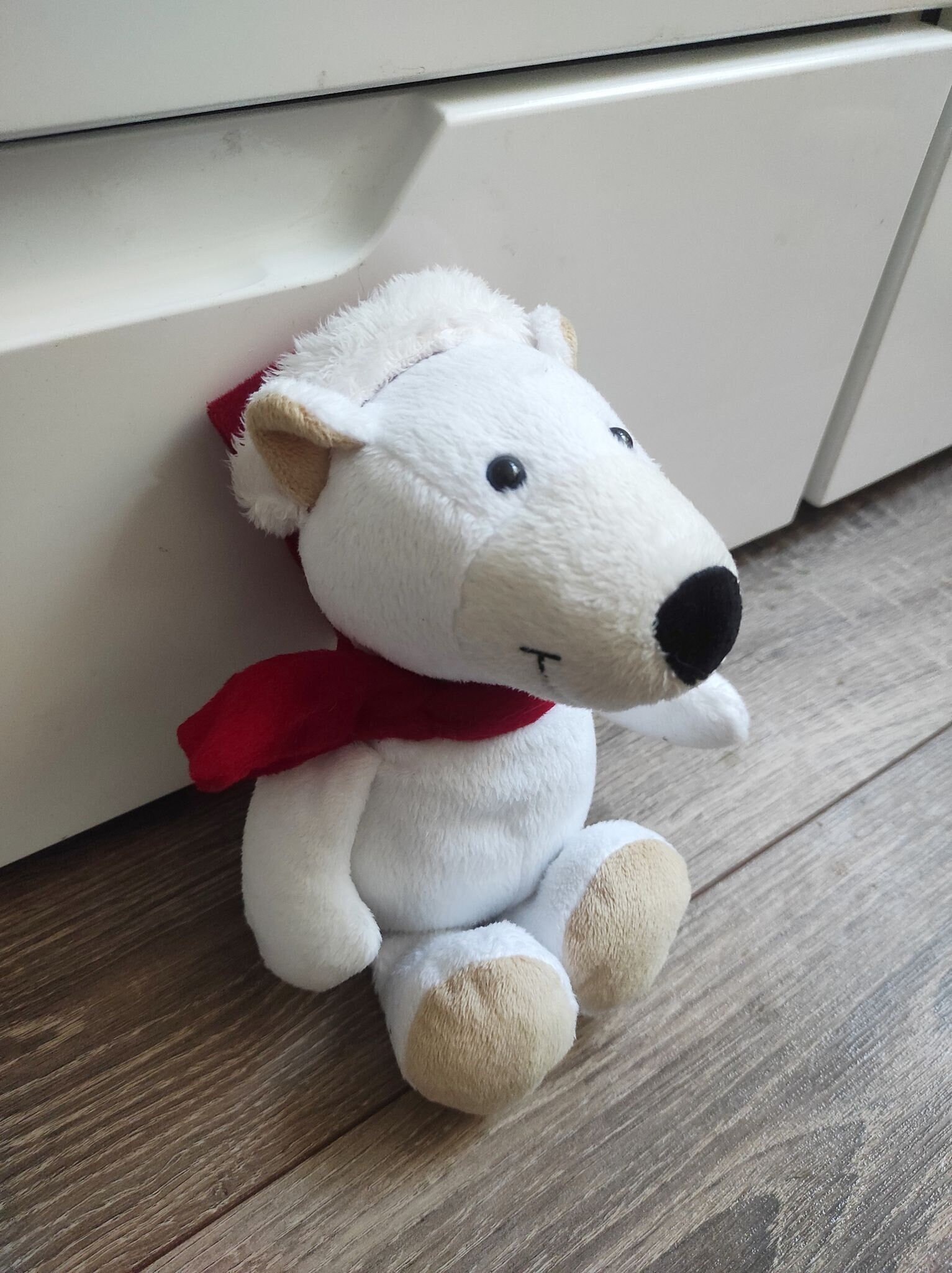 Ferrero Kinder Surprise White Polar Bear Plush Santa Soft Toy - Etsy