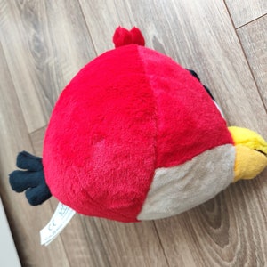 Angry Birds Red J. Bird Plush Cardinal Rovio TCC Global Vintage Soft ...
