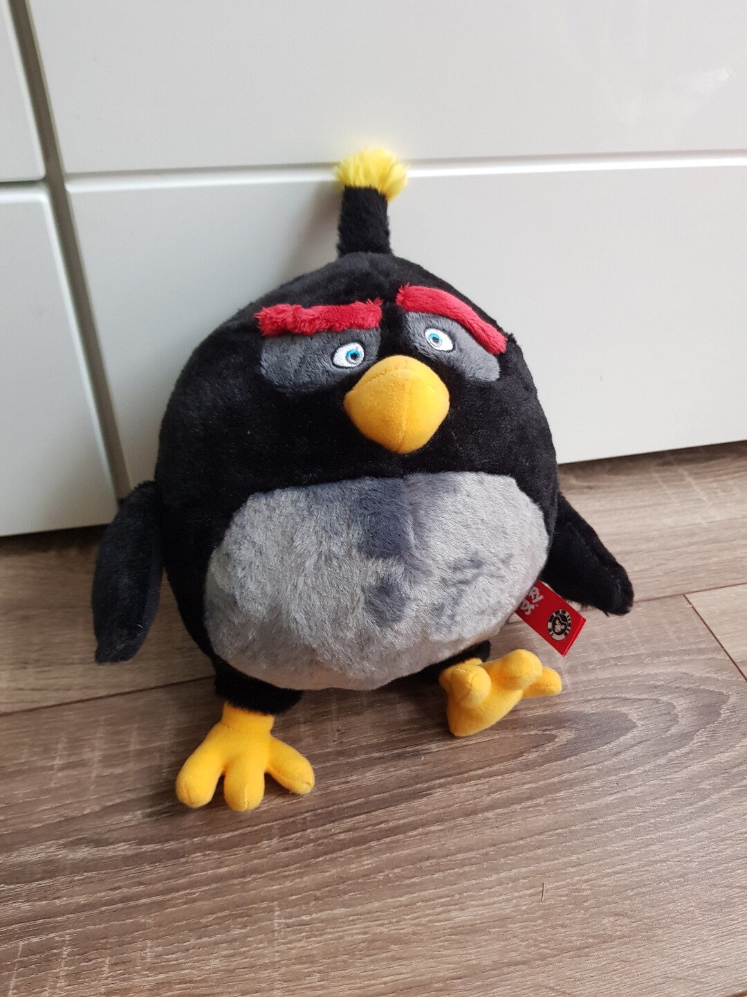 Angry Birds Movie Bomb Black Bird Plush Soft Toy Rovio TCC Global ...