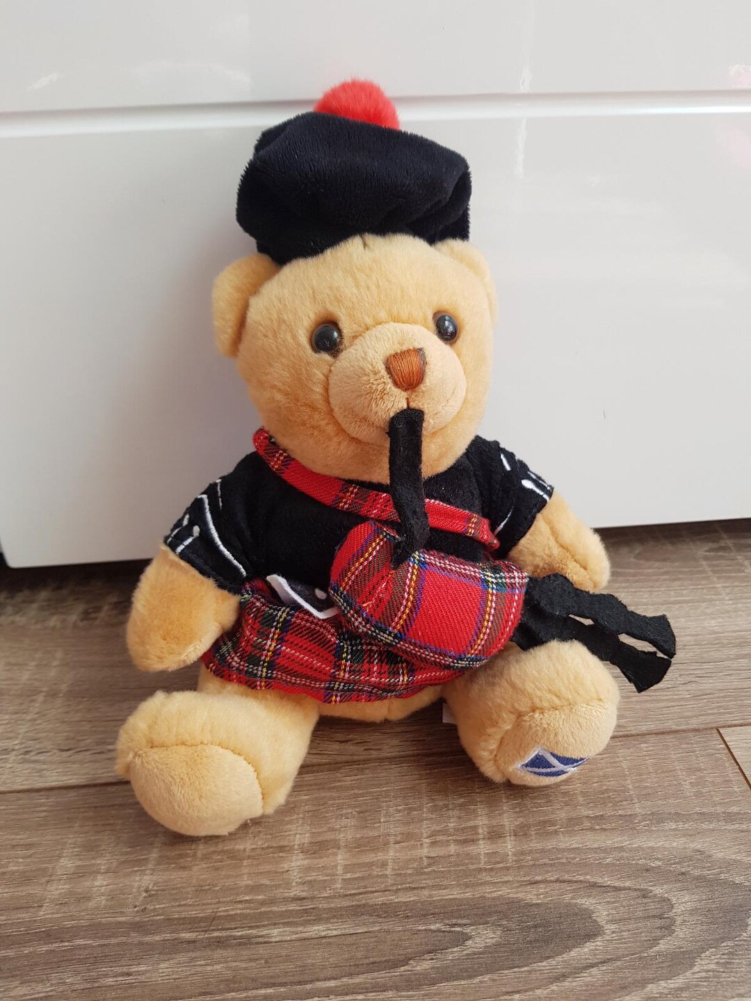 Scottish Piper Bear Teddy Soft Toy Keel Toys Sitting Plush Stuffed ...