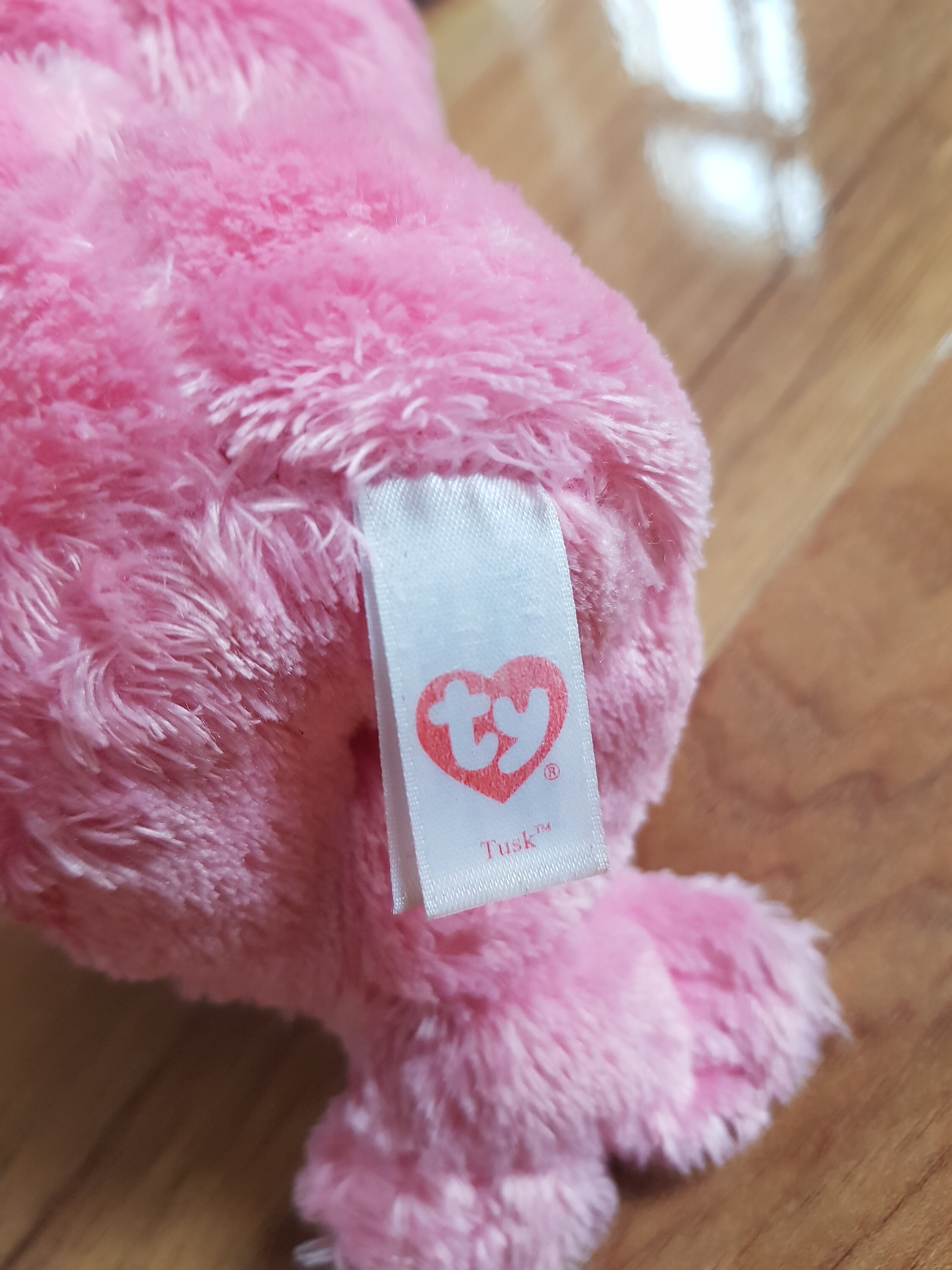 Ty Beanie Boo Tusk the Pink Walrus Plush Soft Toy 2015 Beanie - Etsy